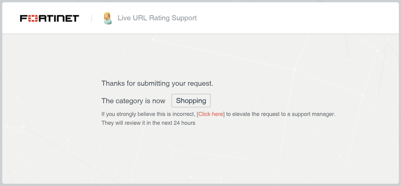 Fortigate – Webseite wegen Newly Observed Domain blocked – Troublenet